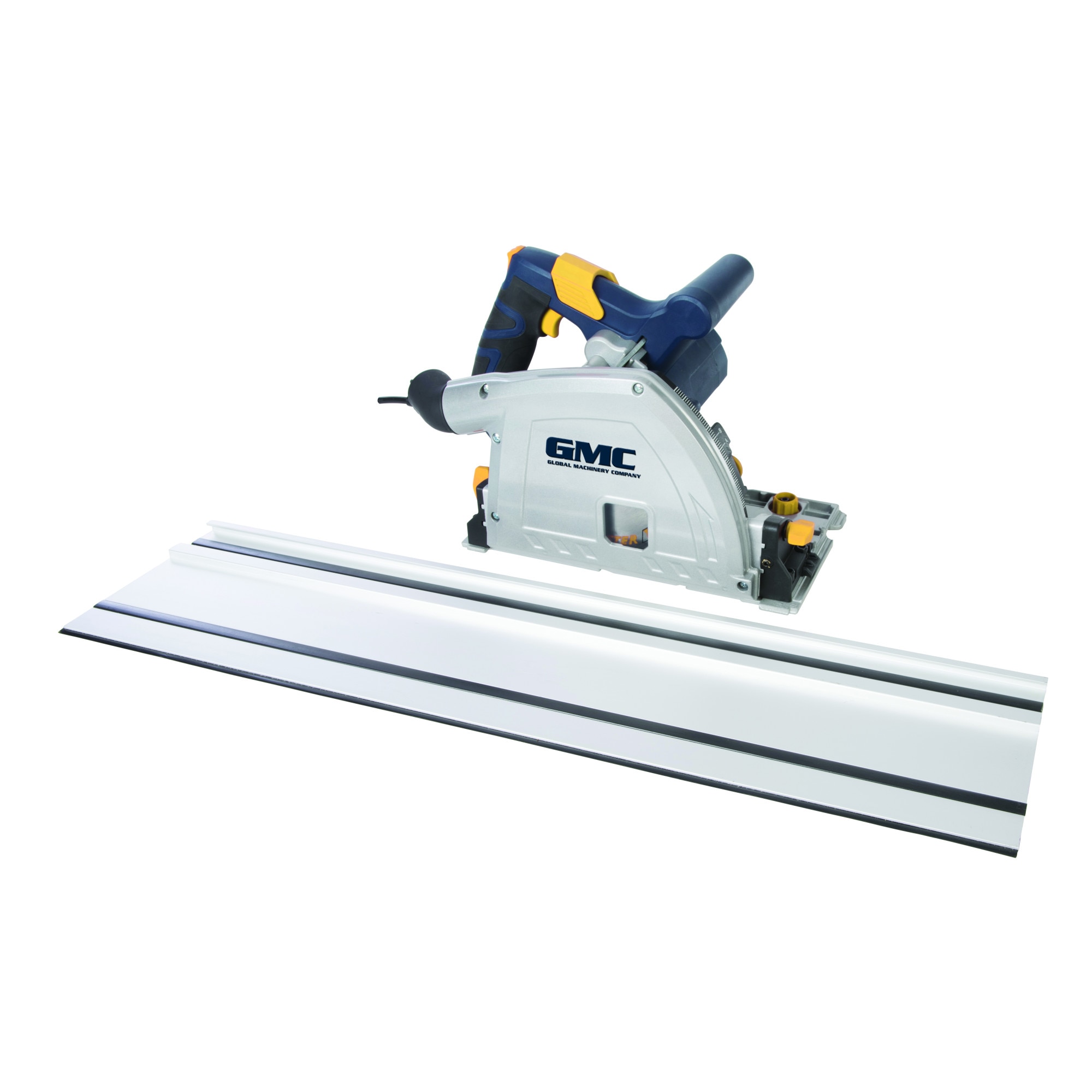 Fierastrau circular cu sina, 1400W, sina ghidaj inclusa, 5200rpm, GMC ...