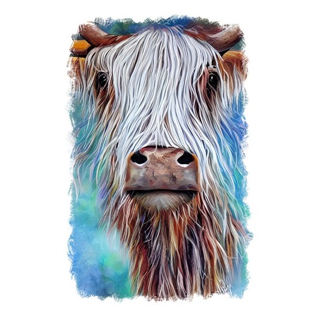 Sticker decorativ, Vaca, Maro, 85 cm, 9870ST - eMAG.ro