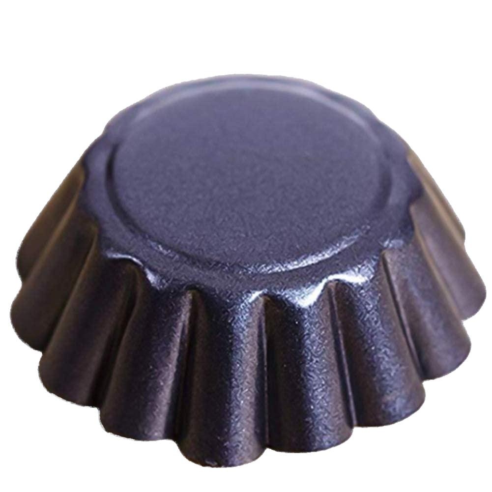 Set 12 forme pentru prajituri, Otel carbon, Negru - eMAG.ro