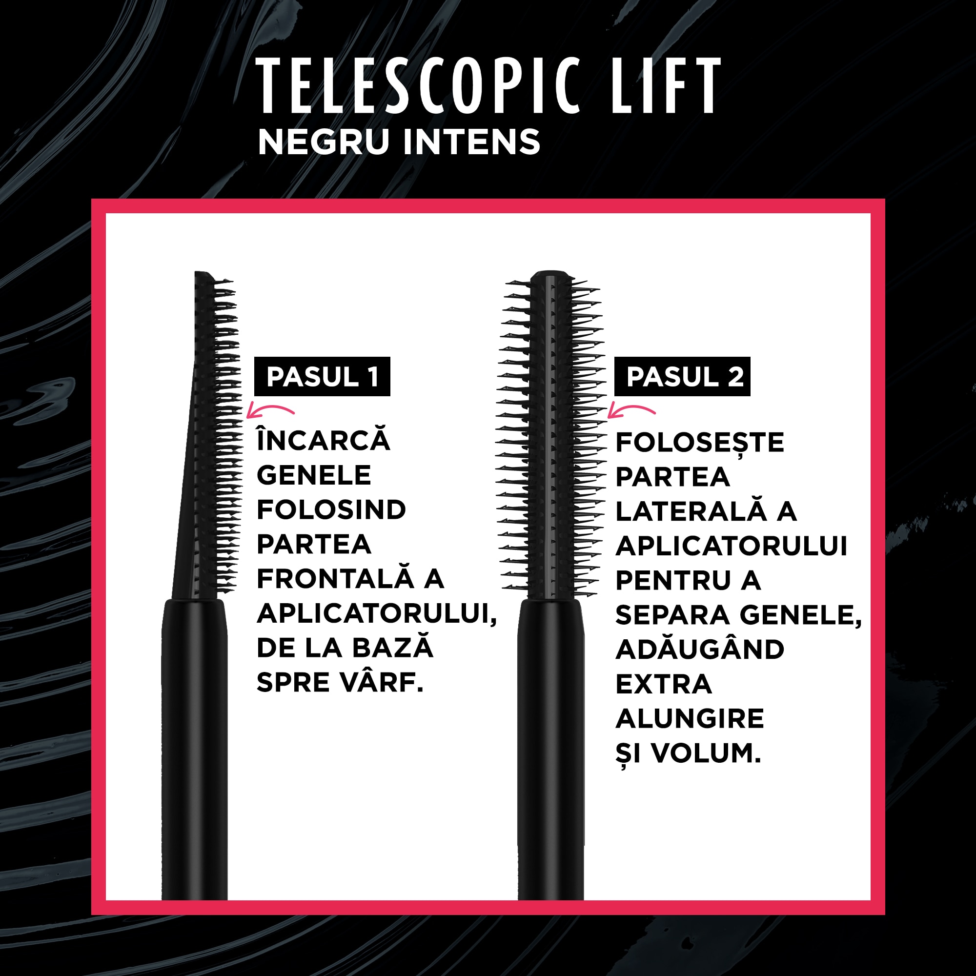 Mascara L'Oreal Paris Telescopic Lift Extra Black, 6.4 ml - eMAG.ro
