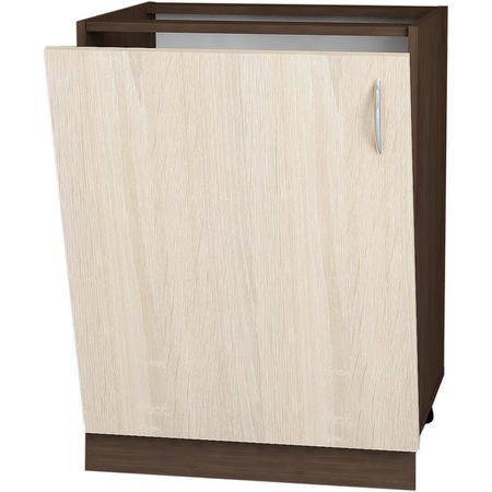 Usa decorativa a masinii de spalat vase Sani Modest 45 cm Stejar sonoma ...