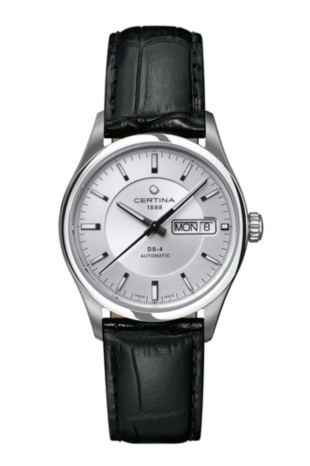 Certina, Ceas automatic de otel inoxidabil, Negru - eMAG.ro