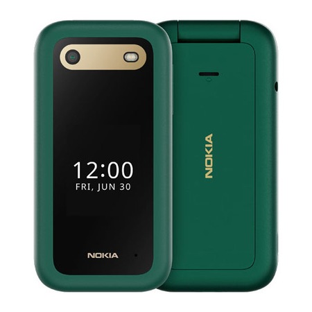 Mobiltelefon Nokia 2660 Flip, Dual SIM, 4G, Lush Green - eMAG.hu