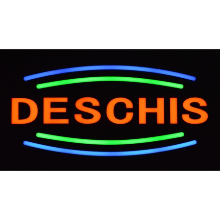 Reclama luminoasa Ledstar, DESCHIS, de exterior / interior, 44 x 24 cm ...