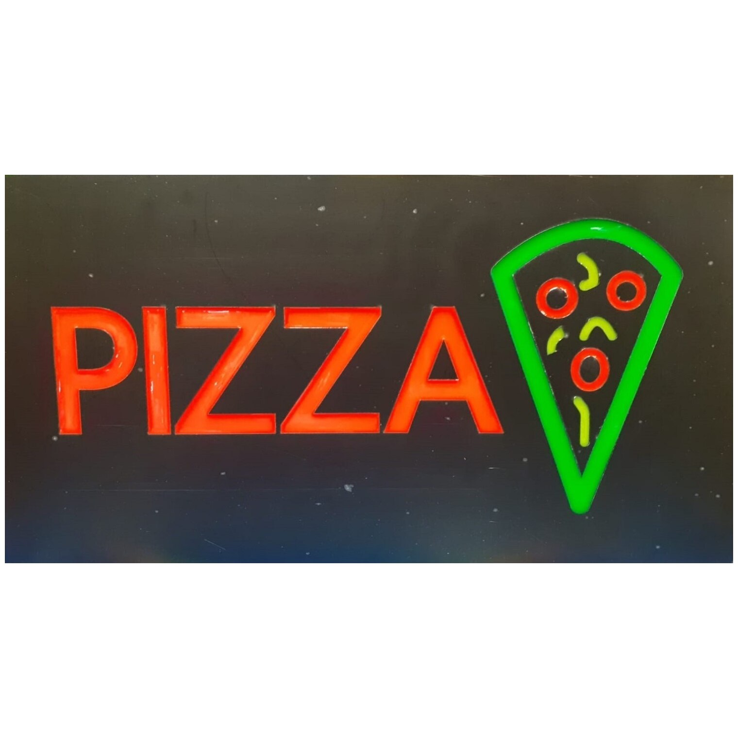 Reclama luminoasa Ledstar, PIZZA, de exterior / interior, 44 x 24 cm ...