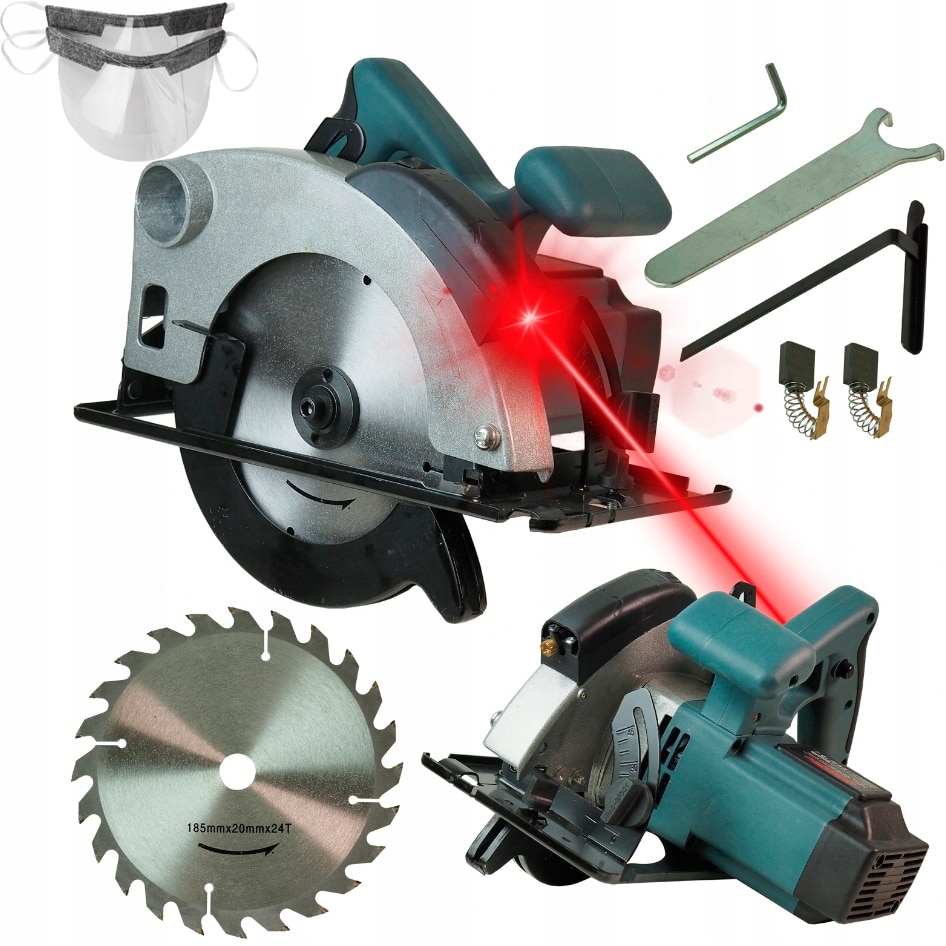 Fierastrau circular Laser Blade Guard, Meister Tools, 2200 W, Negru ...