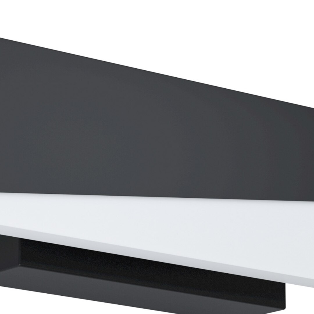 Aplica EGLO, ISIDRO, LED, 9W, 1050lm, 3000k, Aluminiu, Negru/Alb - eMAG.ro