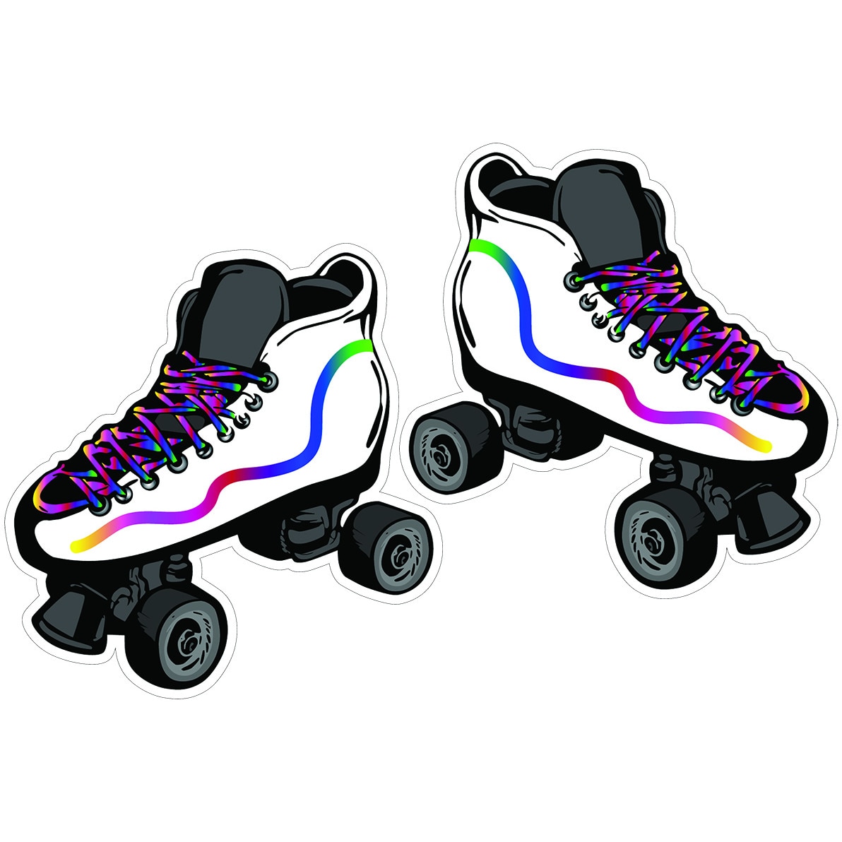 Sticker decorativ, Role, Alb, 85 cm, 7458ST - eMAG.ro