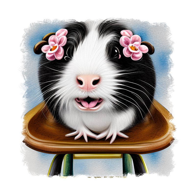Sticker decorativ, Hamster, Negru, 55 cm, 9549ST - eMAG.ro