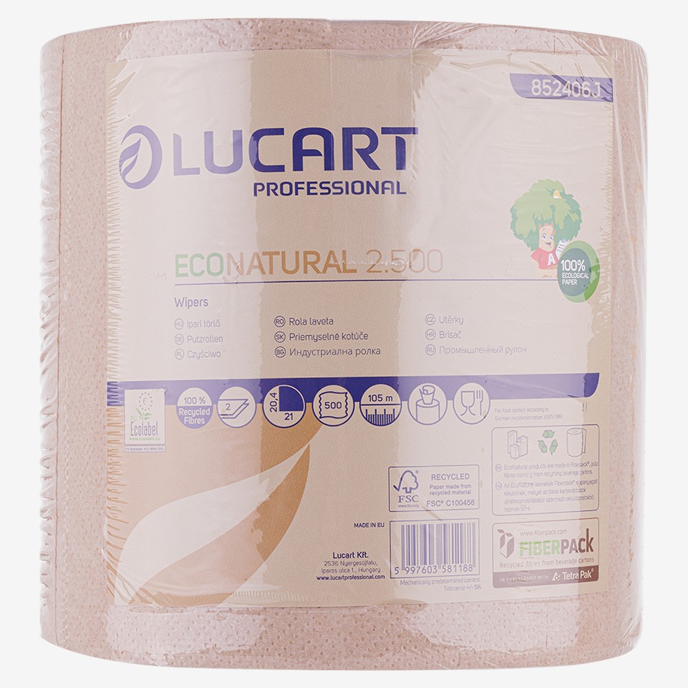 Prosoape hartie Econat 2 straturi 500 foi Lucart - eMAG.ro