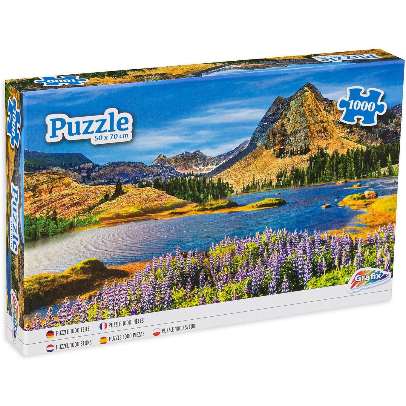 Puzzle Grafix din 1000 de piese - Vedere la lac - eMAG.ro