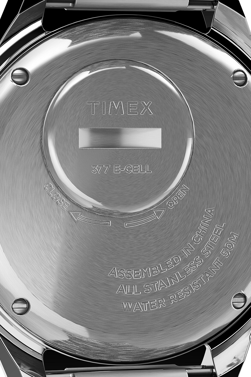 Timex, Овален часовник от неръждаема стомана, Сребрист - eMAG.bg