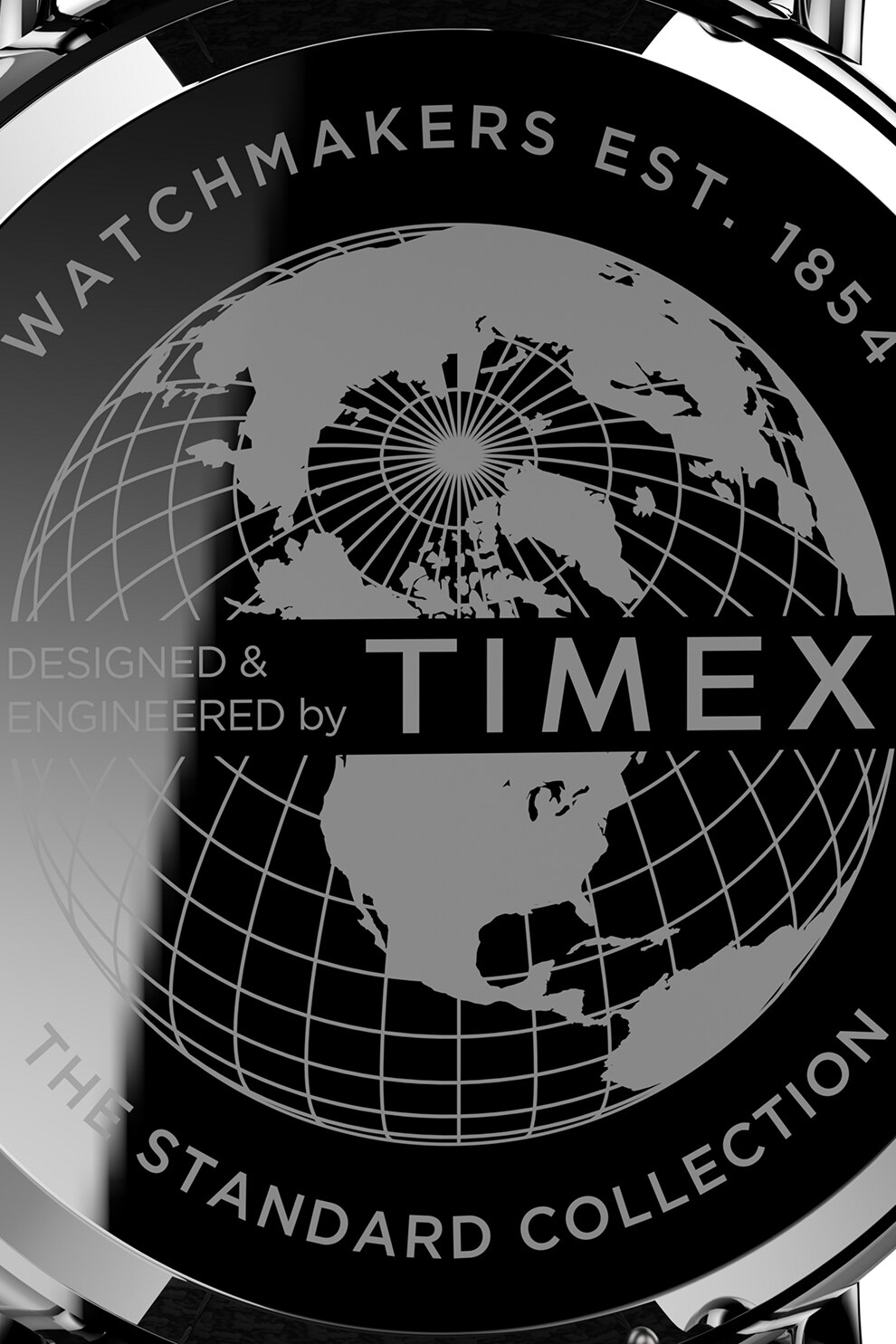 Timex, Ceas cronograf cu o curea textila, Negru - eMAG.ro