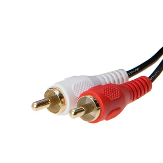 Cablu audio 2-RCA tata la2-RCA tata, 10m lungime, Negru - eMAG.ro