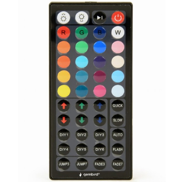 LED лента Gembird, RGB, 280lm, 17W, 150 x LED, 5m лента, дистанционно ...
