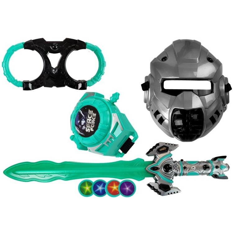 Set de arme de jucarie Star Wars, Import LEANToys, Sabie/Masca/Catuse ...