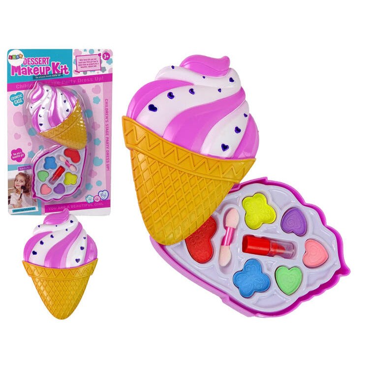 Trusa machiaj copii, Import LEANToys, 3 ani+, Multicolor - eMAG.ro