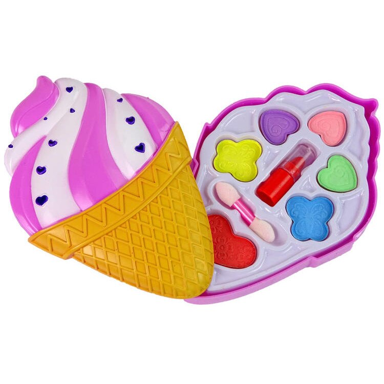 Trusa machiaj copii, Import LEANToys, 3 ani+, Multicolor - eMAG.ro