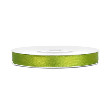Panglica, PartyDeco, Satin, 6mm/25m, Turcoaz - eMAG.ro