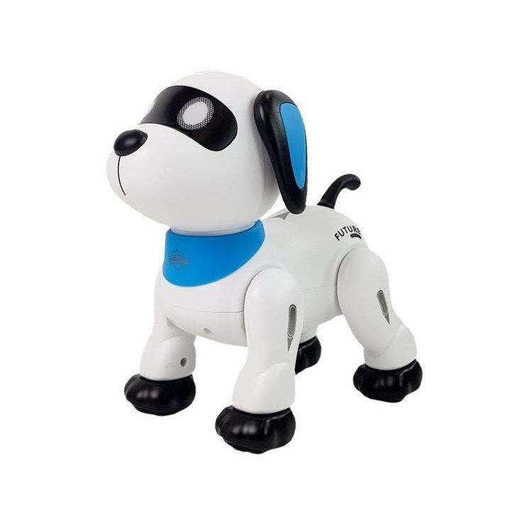 Caine robot cu telecomanda, Import LEANToys, Executa comenzi/Emite ...