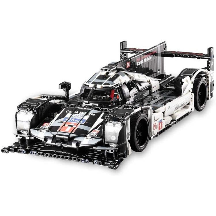 Set Constructii Masina de Curse, LeanToys, CADA, 1586 piese, +8ani ...