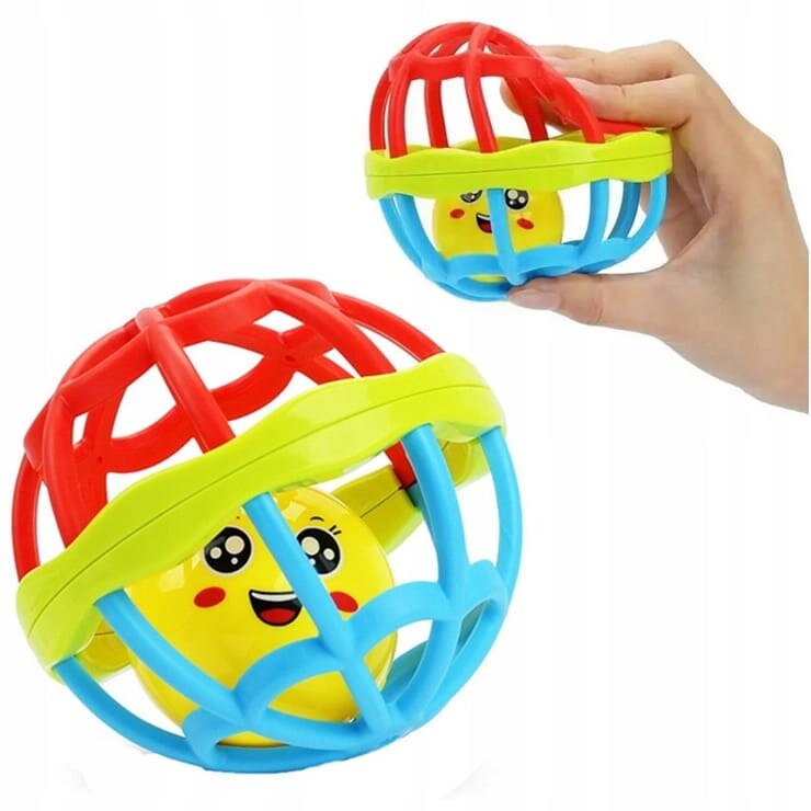 Minge moale cu zdranitoare Askato, 10 cm, Multicolor - eMAG.ro