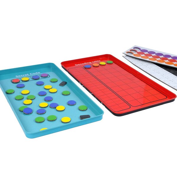 Joc magnetic The Purple Cow, Cod secret, Multicolor - eMAG.ro