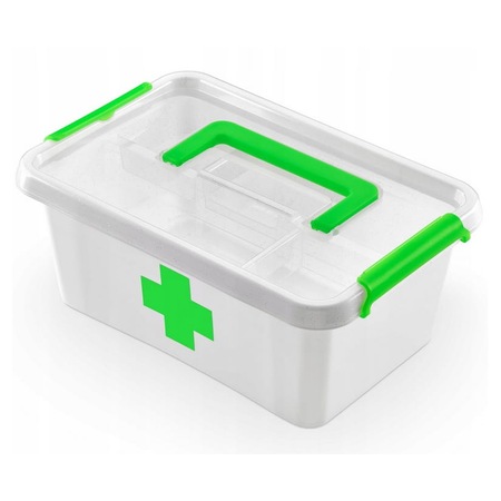 Set recipient medicamente + rezerva, Orplast, Plastic, 4.5 l, 20 x 20 x ...