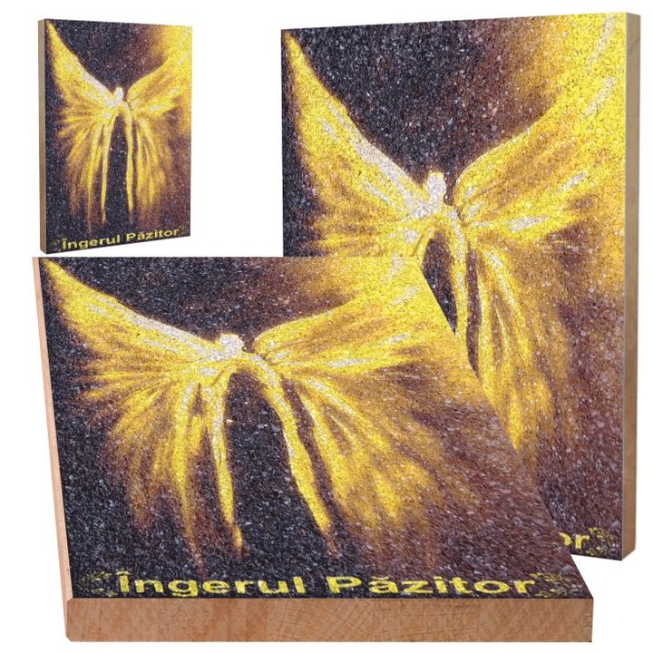 Icoana pe Coaja de Ou, Ecoart Movement, Ingerul Pazitor-2 - eMAG.ro