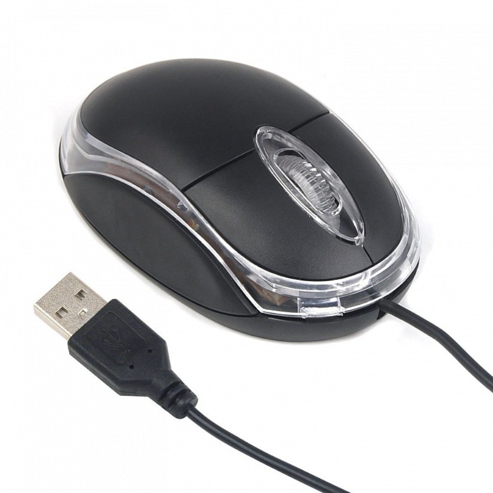 Mouse optic, Jedel, 220, USB, Negru - eMAG.ro