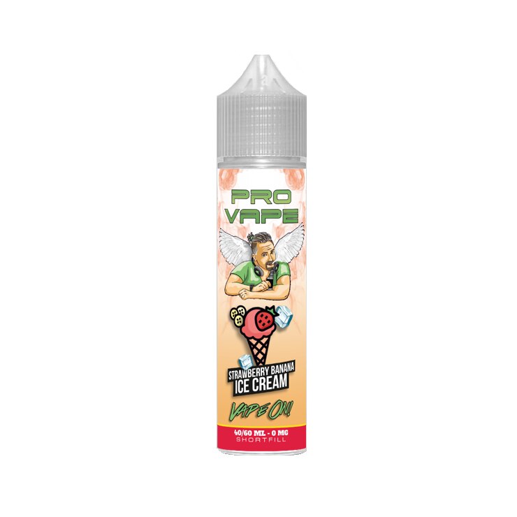 Lichid Tigara Electronica Pro Vape - Strawberry Banana Ice Cream, 40ml ...