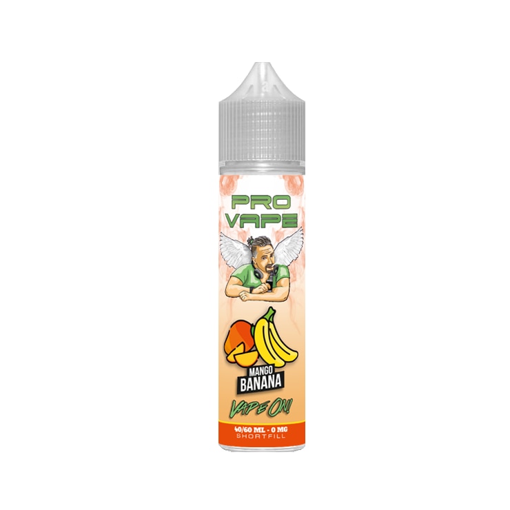 Lichid Tigara Electronica Pro Vape - Mango Banana, 40ml, fara nicotina, 60VG/40PG - eMAG.ro