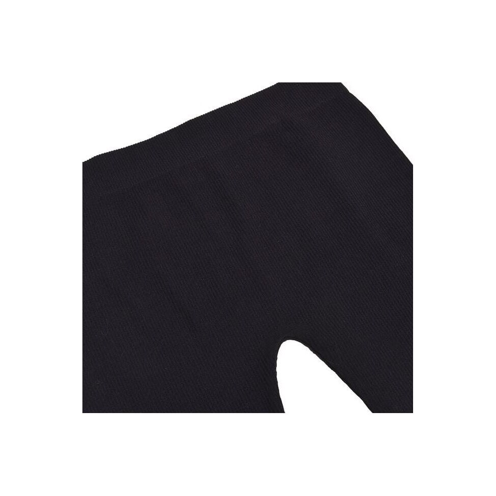 Colanti de ciclism pentru copii, cu nervuri, fara cusaturi, negru, 13 ...