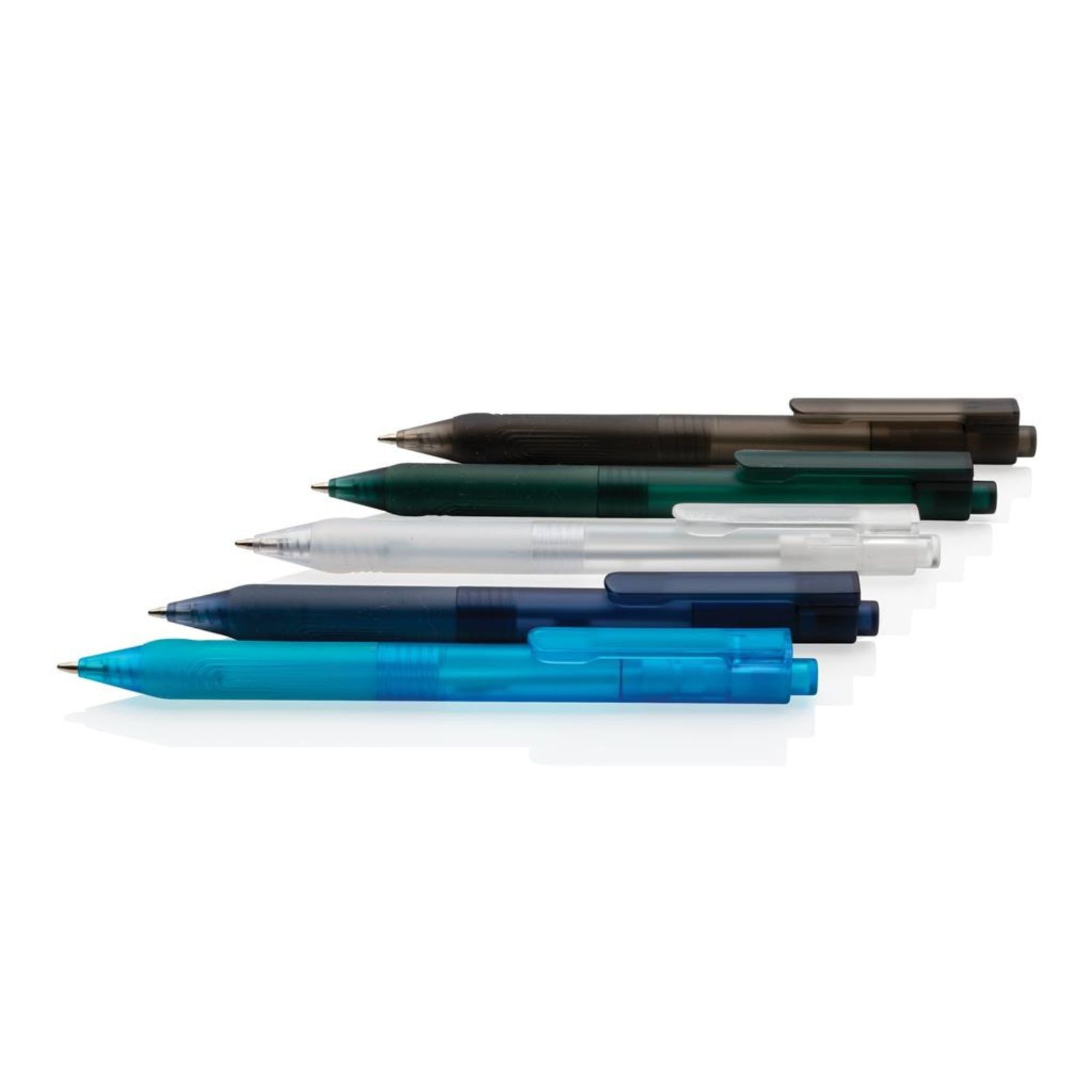 Pix X9, Ronic, finisaj mat, maner silicon, cerneala albastra cu scriere ...