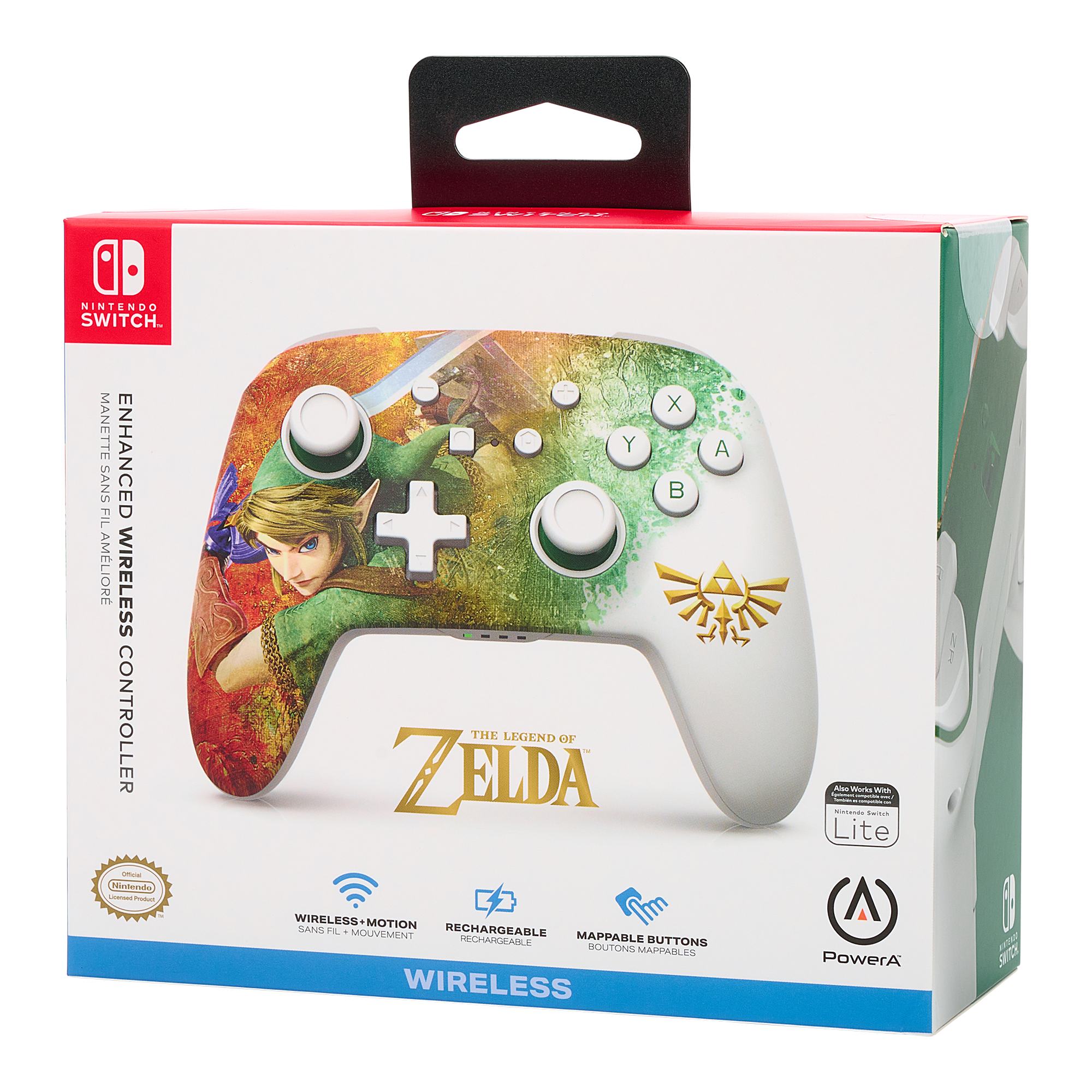 PowerA Enhanced Wireless Controller Nintendo Switch/Lite/OLED Zelda ...