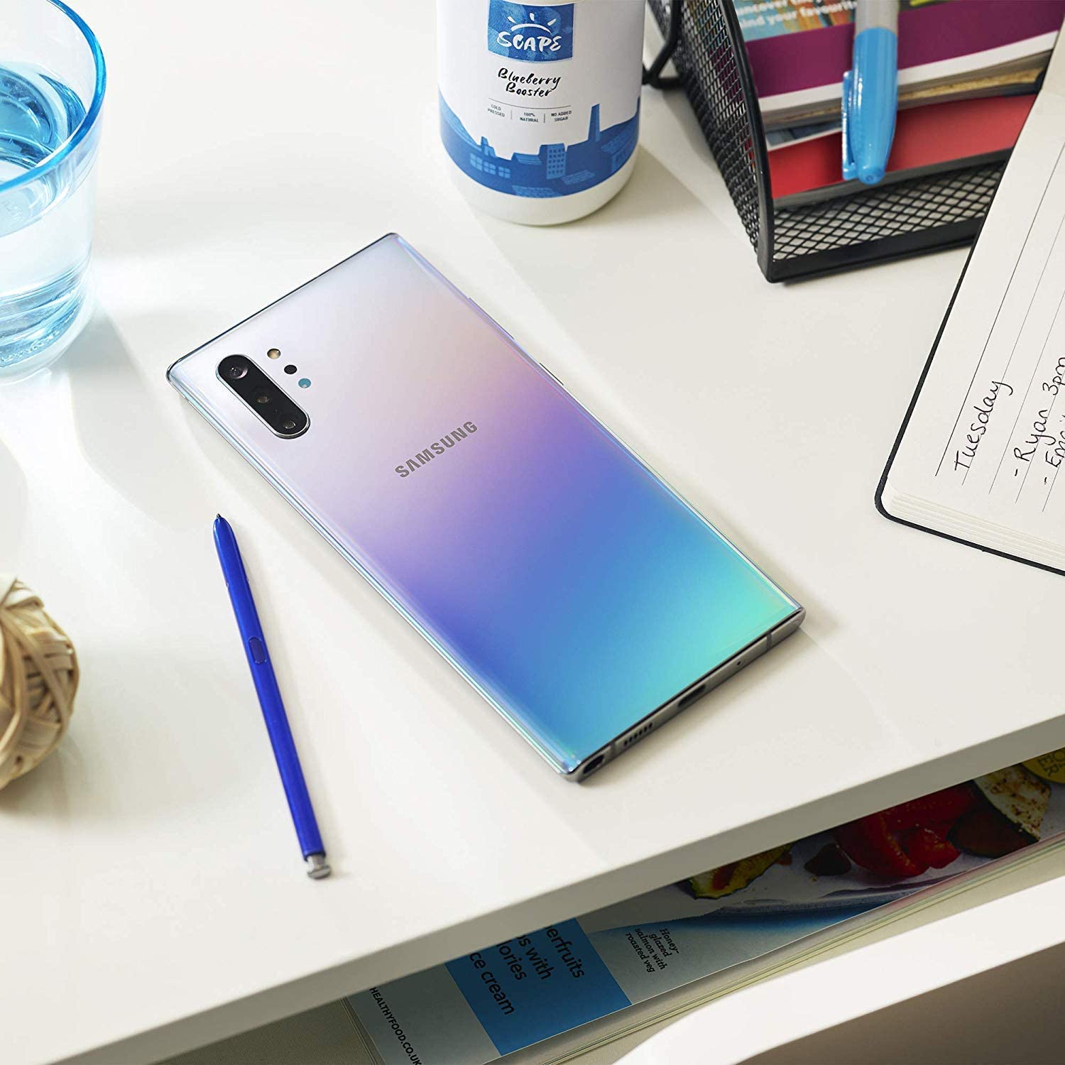 Смартфон Samsung Galaxy Note10 Plus, 256GB, 12GB RAM, 5G, Aura Glow ...