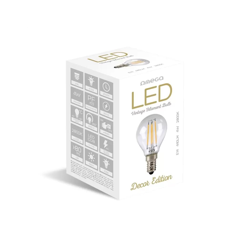 Bec Omega LED E14 4W 400 Lumen - eMAG.ro