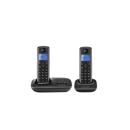 Motorola T412 Duo Dect telefon üzenetrögzítővel, fekete - eMAG.hu