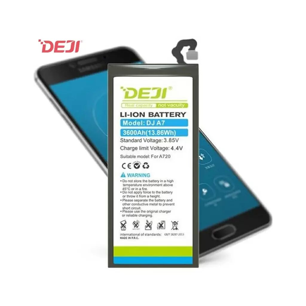 Baterie telefon, Deji, Compatibil Samsung EB-BA720ABE, 3600mAh - eMAG.ro