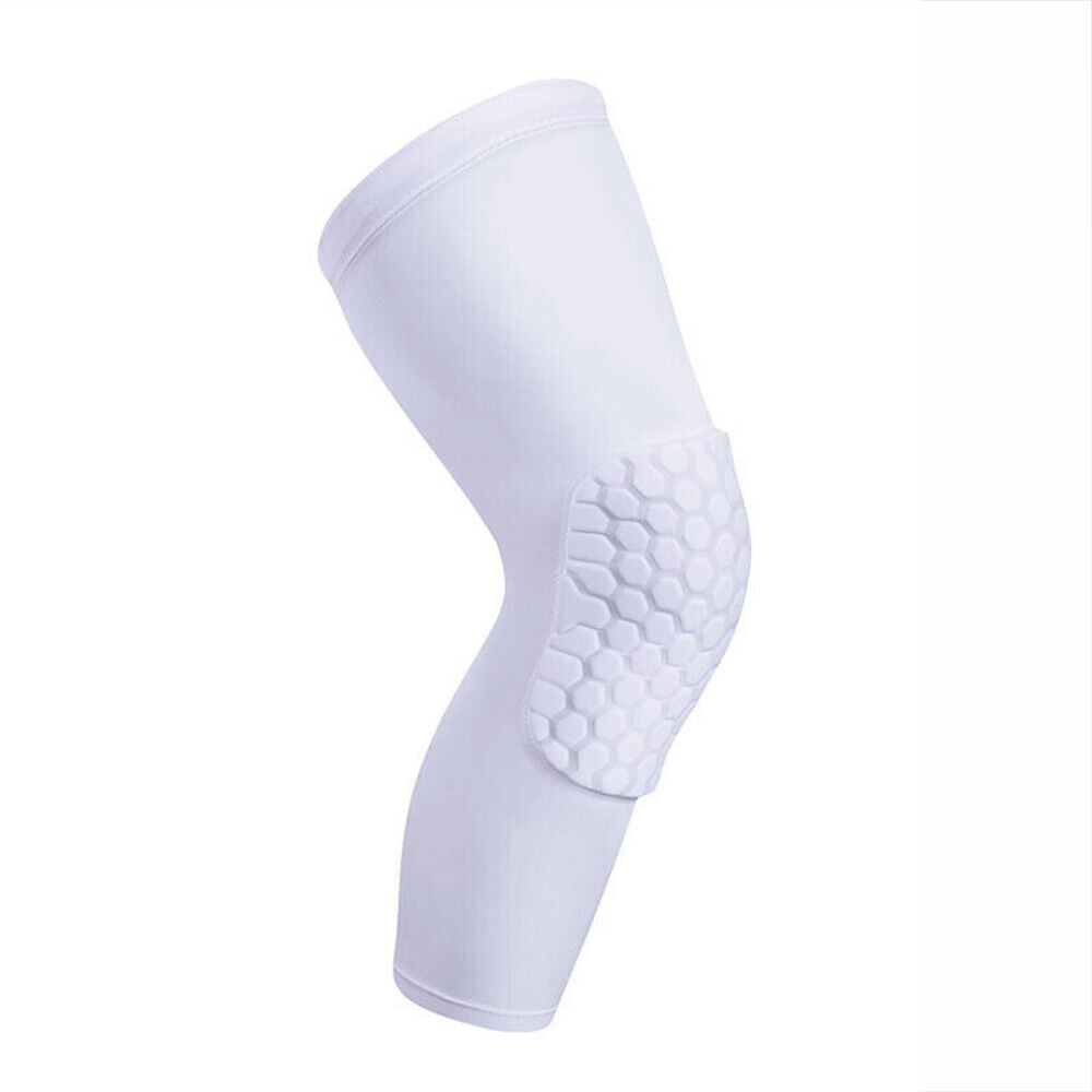 Genunchiera Elastica cu Tampon de Protectie Luxer, Unisex, 46 cm, Alb ...