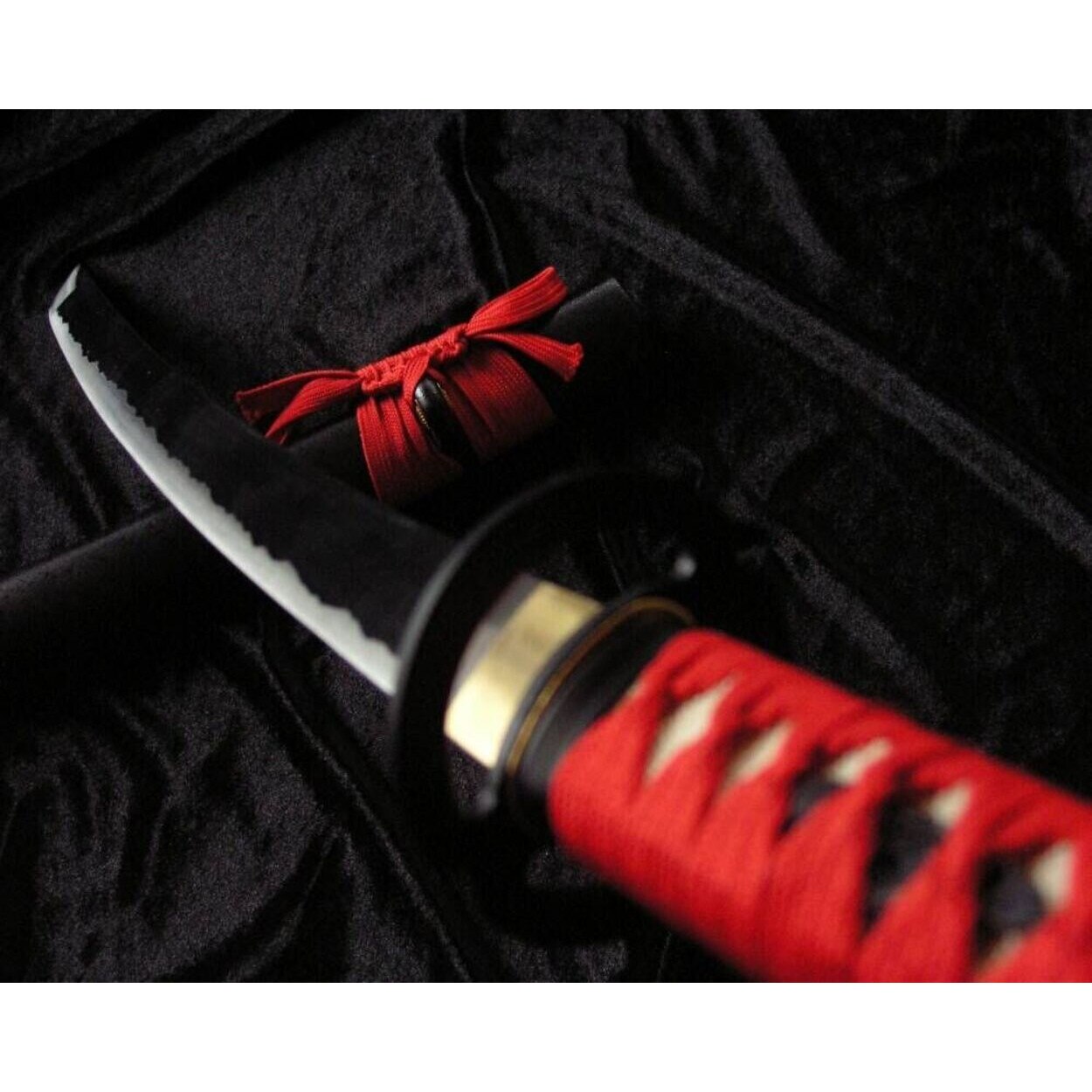 Sabie Profesionala Japoneza Wakizashi cu Teaca, Antrenament, Lemn, Otel ...