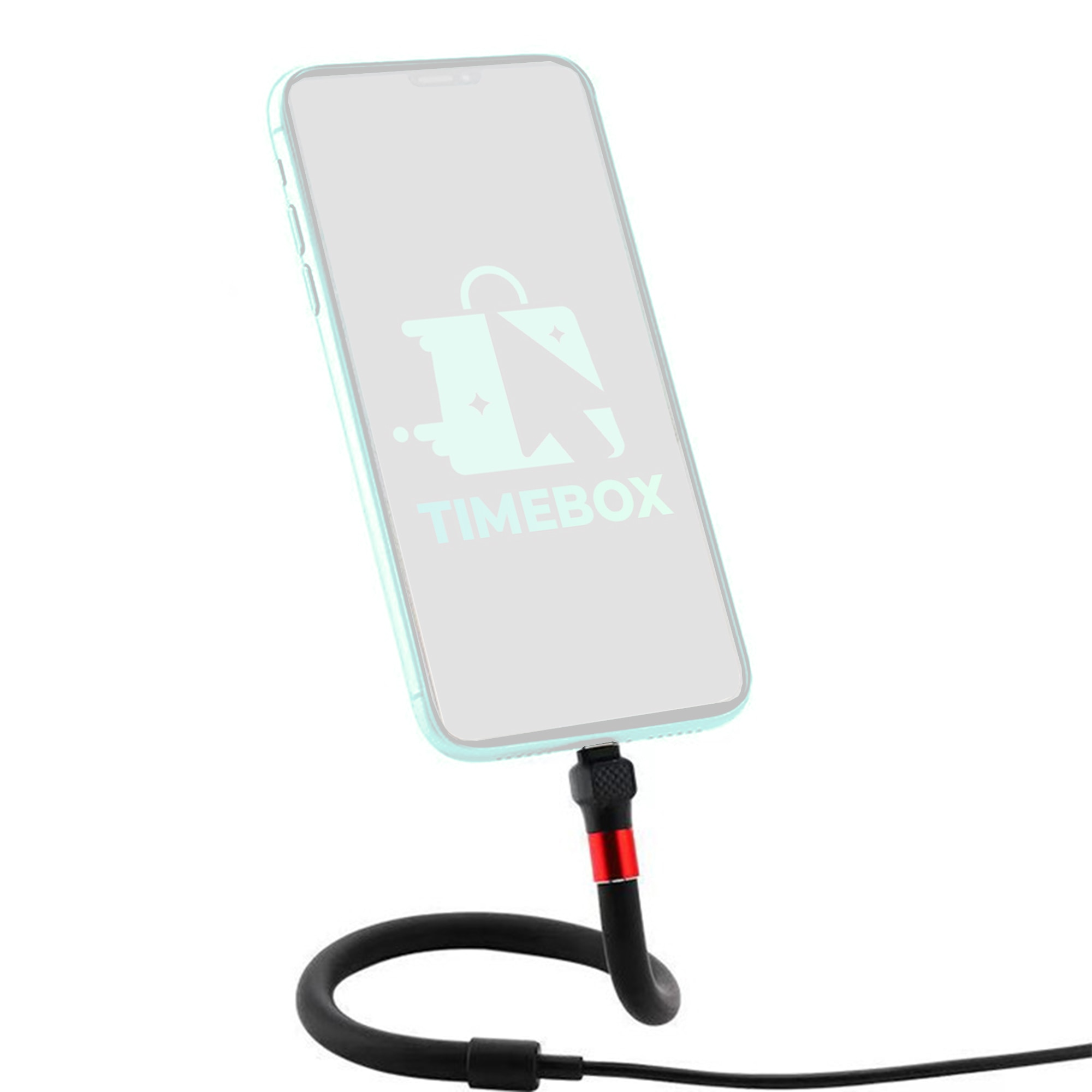 Cablu de date Flexibil telefon cu Type-C, USB, Suport pentru telefon ...