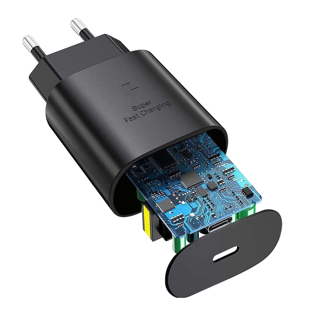 Adaptor Priza Fast Charging 20W USB-C Power Delivery Negru - eMAG.ro