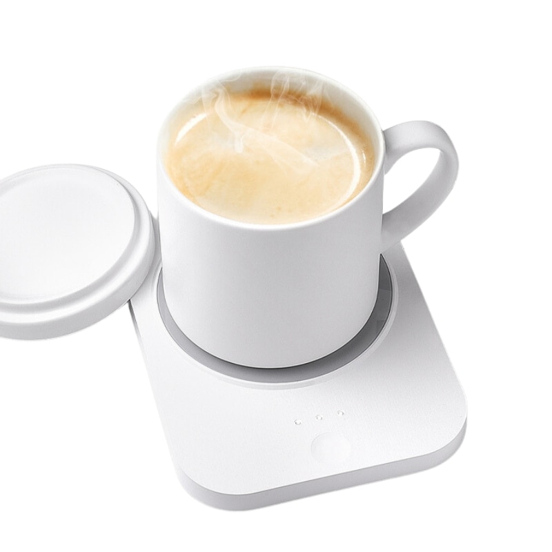 Set Cana Cafea/Ceai Cu Plita Si Incarcator Wireless Telefon 15W ...