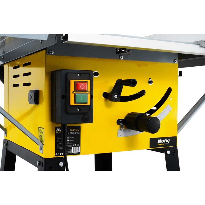 Fierastrau circular lemn cu masa 2200W + 5 PANZE inclinare reglabila ...