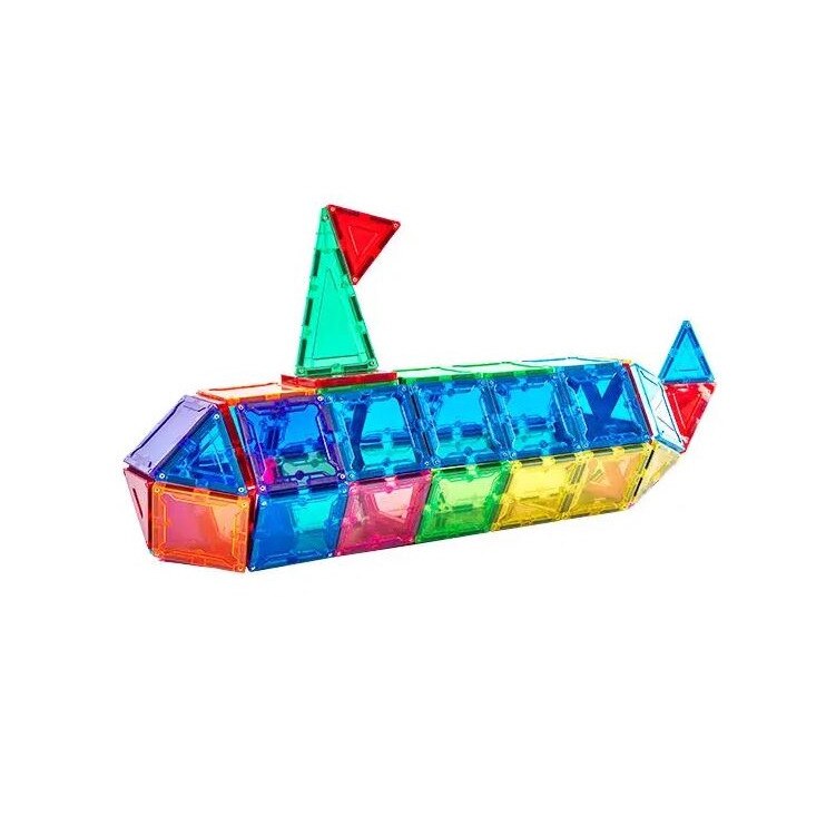 Set de Constructie Magic Magnets, Include 45 de Piese, Magneti ...