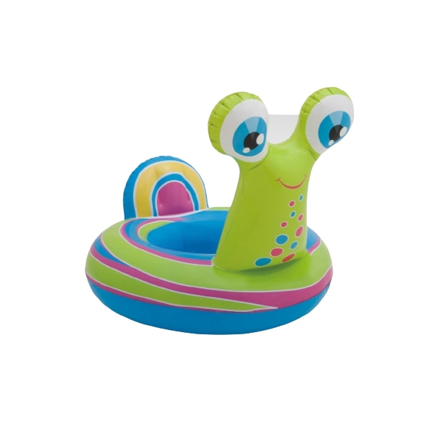 Colac baie gonflabil, cu sezut si spatar pentru copii, Multicolor, 99 x ...