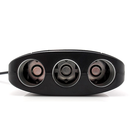 Multiplicator priza bricheta auto MP01, cu 3 iesiri independente, 120W ...