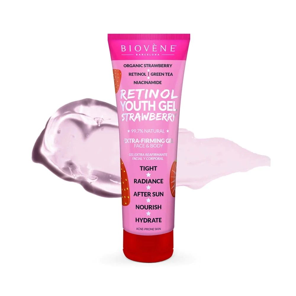 Eper feszesítő kezelés arcra és testre, Biovene, Retinol Youth Gel ...
