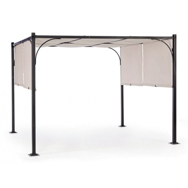 Pavilion gradina gri 300x300x225 cm - eMAG.ro